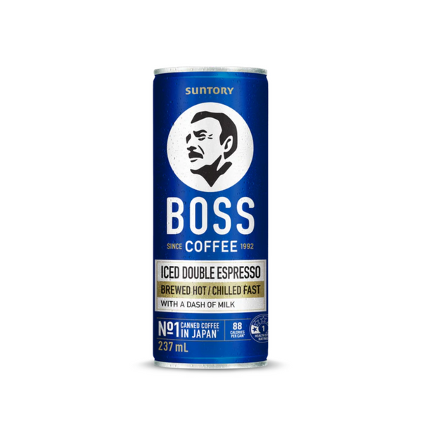 BOSS Coffee Iced Double Espresso 237ml – Fitness Vending
