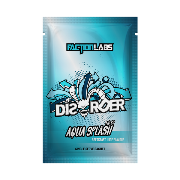 Faction Labs DISORDER Pre-Workout 8g Sachet 10 Pack – Fitness Vending