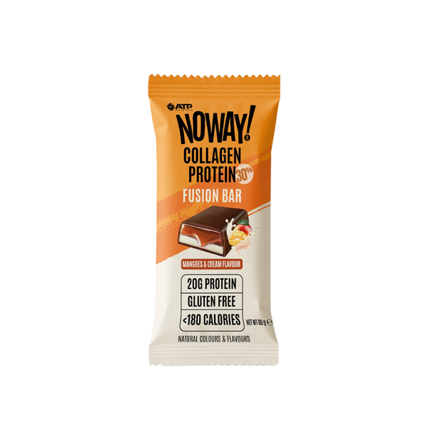 ATP Science Noway Collagen Protein Fusion Bar 60g Mango & Cream - 12 P ...