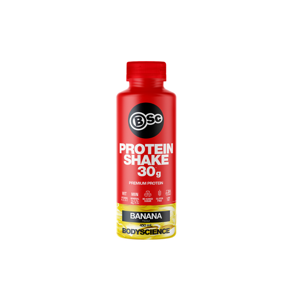 BSc Premium Protein Shake RTD 450ml Banana - 6 pack – Fitness Vending