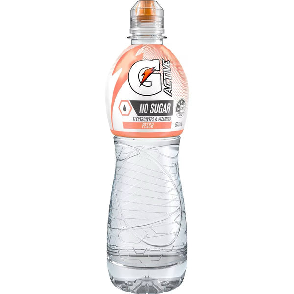 Gatorade G Active 600 ml - Peach - 12 Pack – Fitness Vending