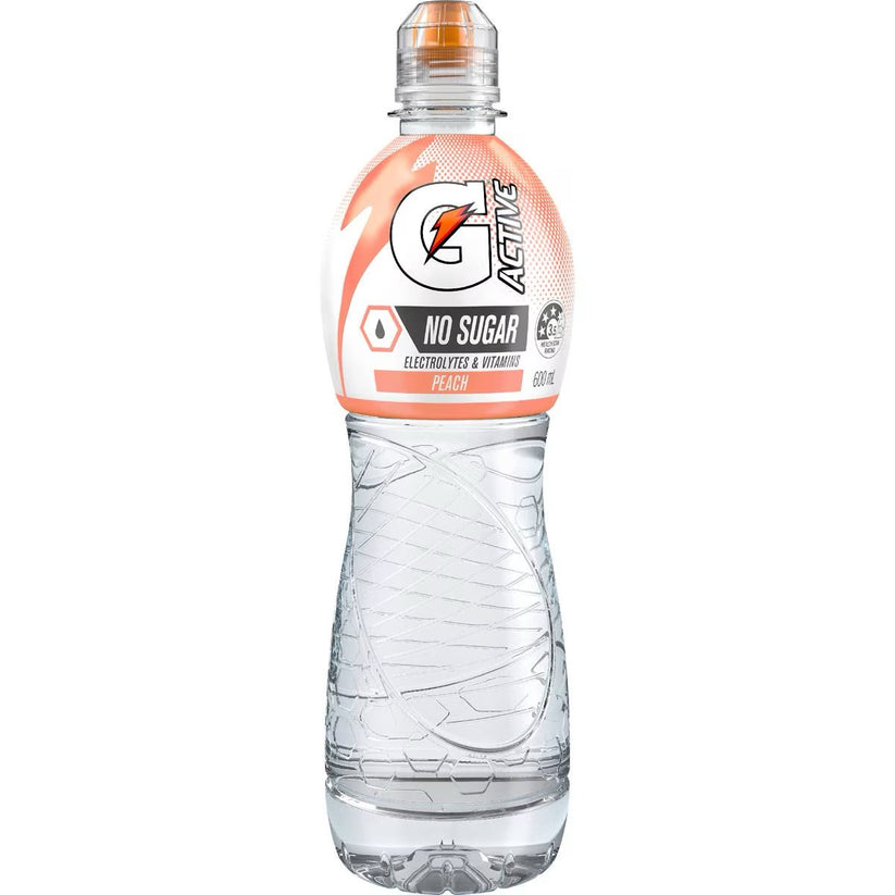 Gatorade G Active 600 ml - Peach - 12 Pack – Fitness Vending