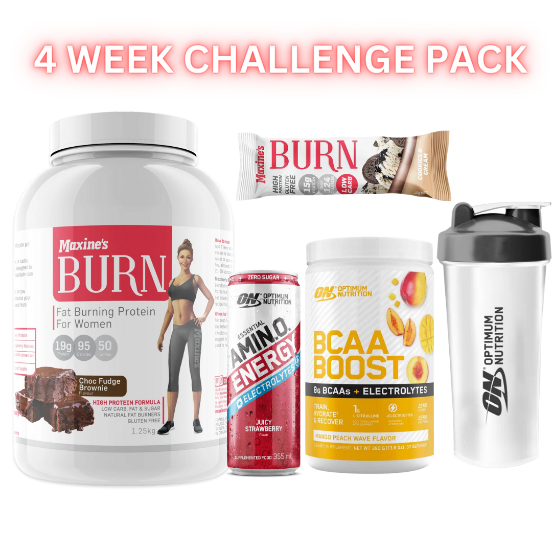 BURN 4 week Challenge Pack – Fitness Vending