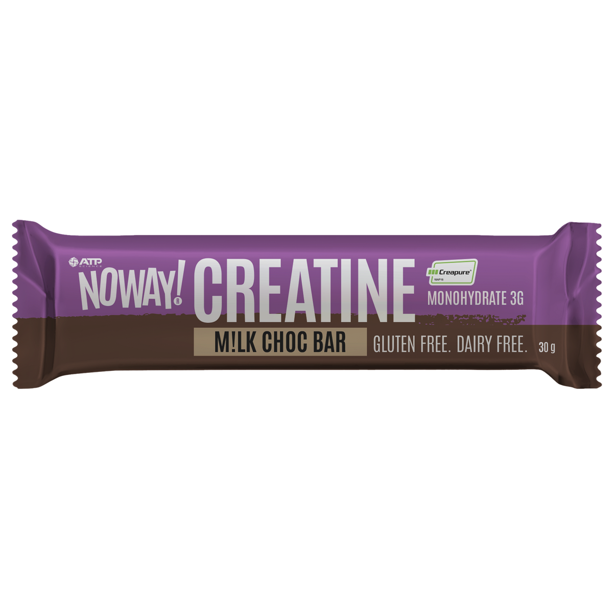 ATP Science Noway Creatine Bar 30g Chocolate - 20 Pack – Fitness Vending