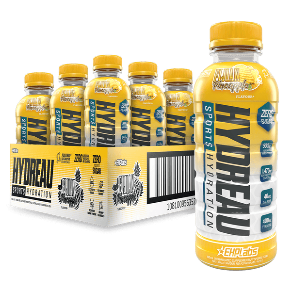 HYDREAU Sports Hydration RTD 500ml Fijian Pineapple - 12 Pack – Fitness ...