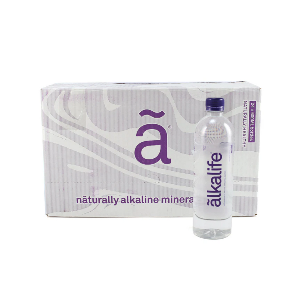 Alkalife naturally alkaline mineral water 600ml - 24 pack – Fitness Vending