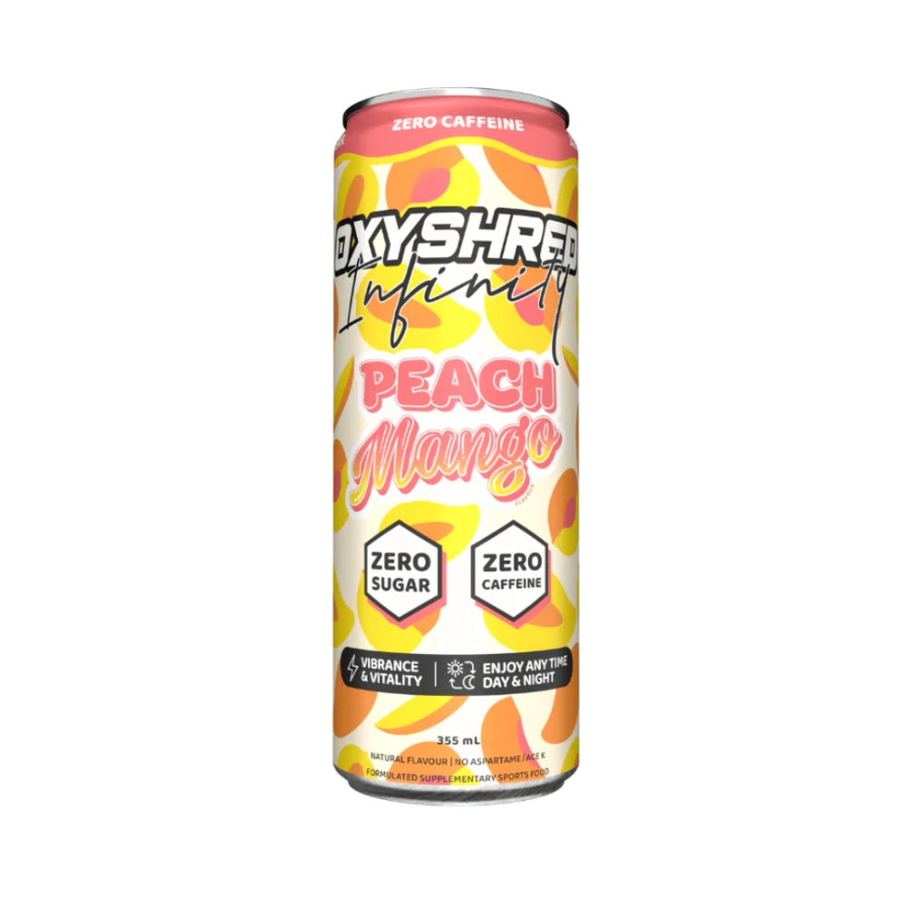 EHP Labs Oxyshred Infinity RTD 355ml Peach Mango - 12 Pack – Fitness ...