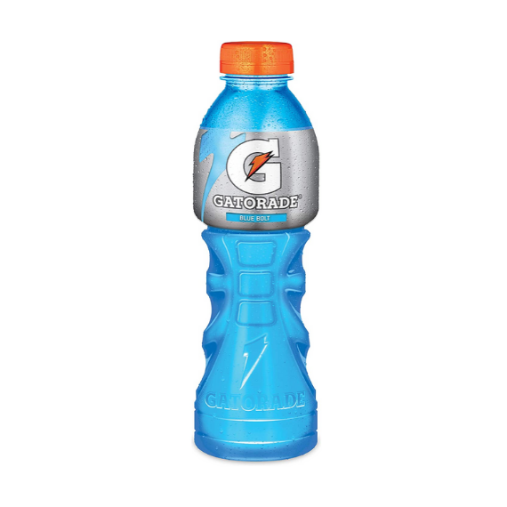 Gatorade - 600ml Blue Bolt - Blue - 12 Pack – Fitness Vending