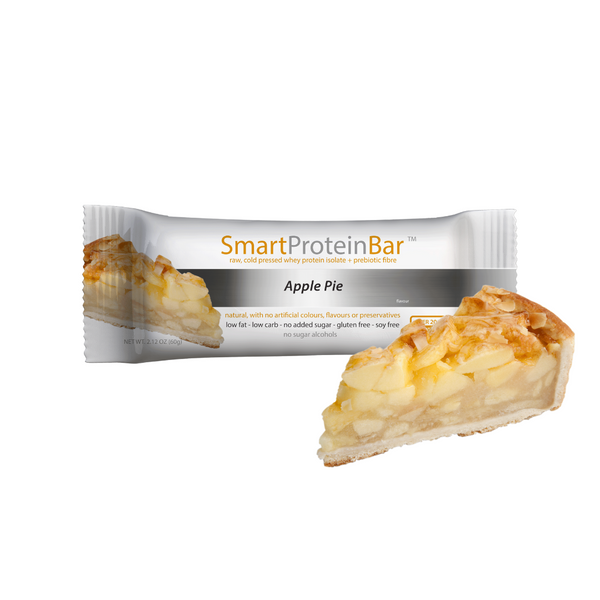 Smart Protein Bar 60g Apple Pie - 12 Pack – Fitness Vending