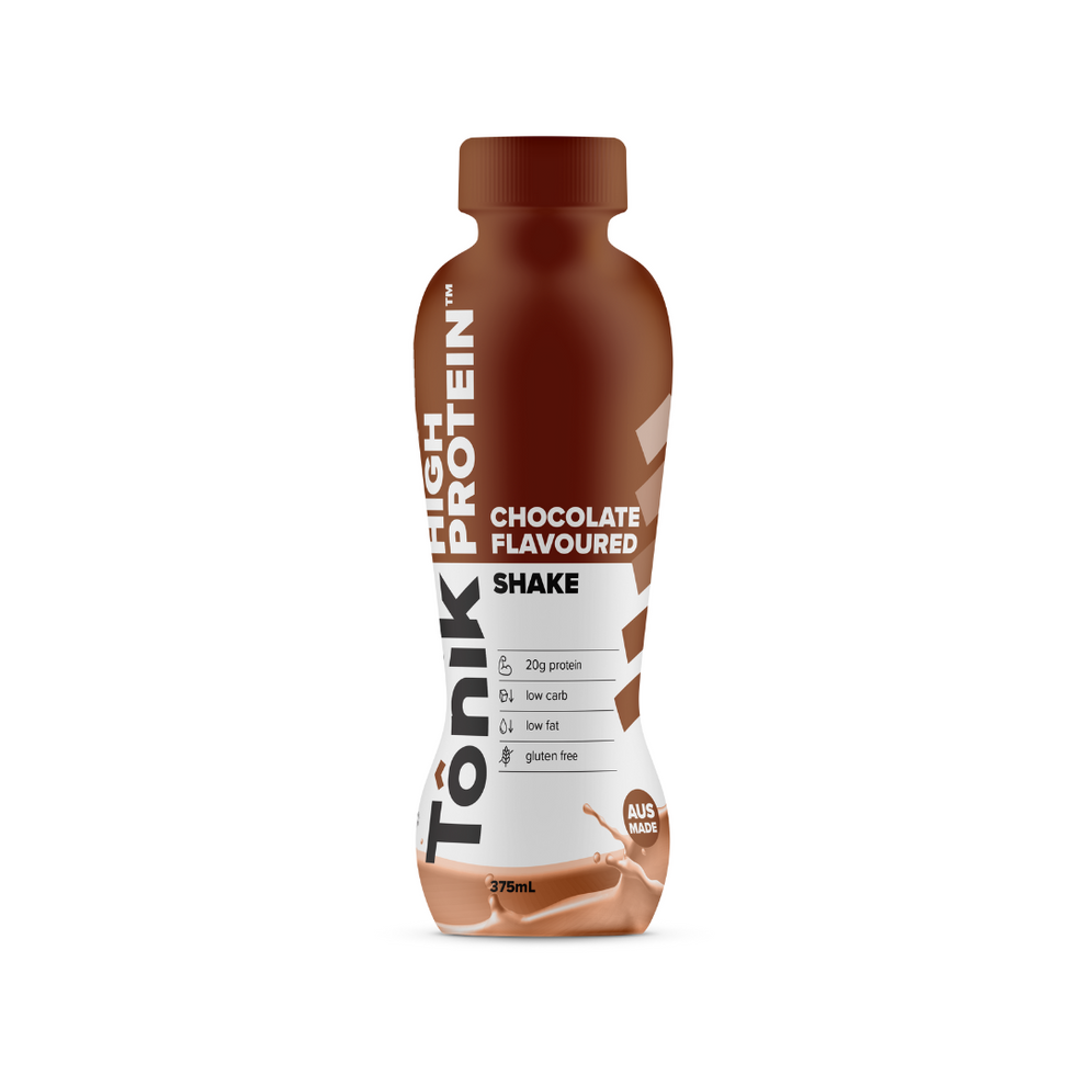 Tonik PRO Protein Shake 375ml Chocolate - 6 Pack – FITNESS VENDING